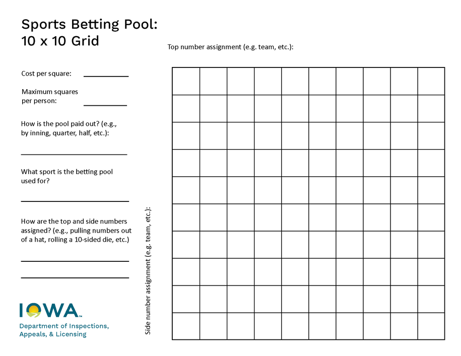 Social Gambling | Department of Inspections, Appeals, & Licensing